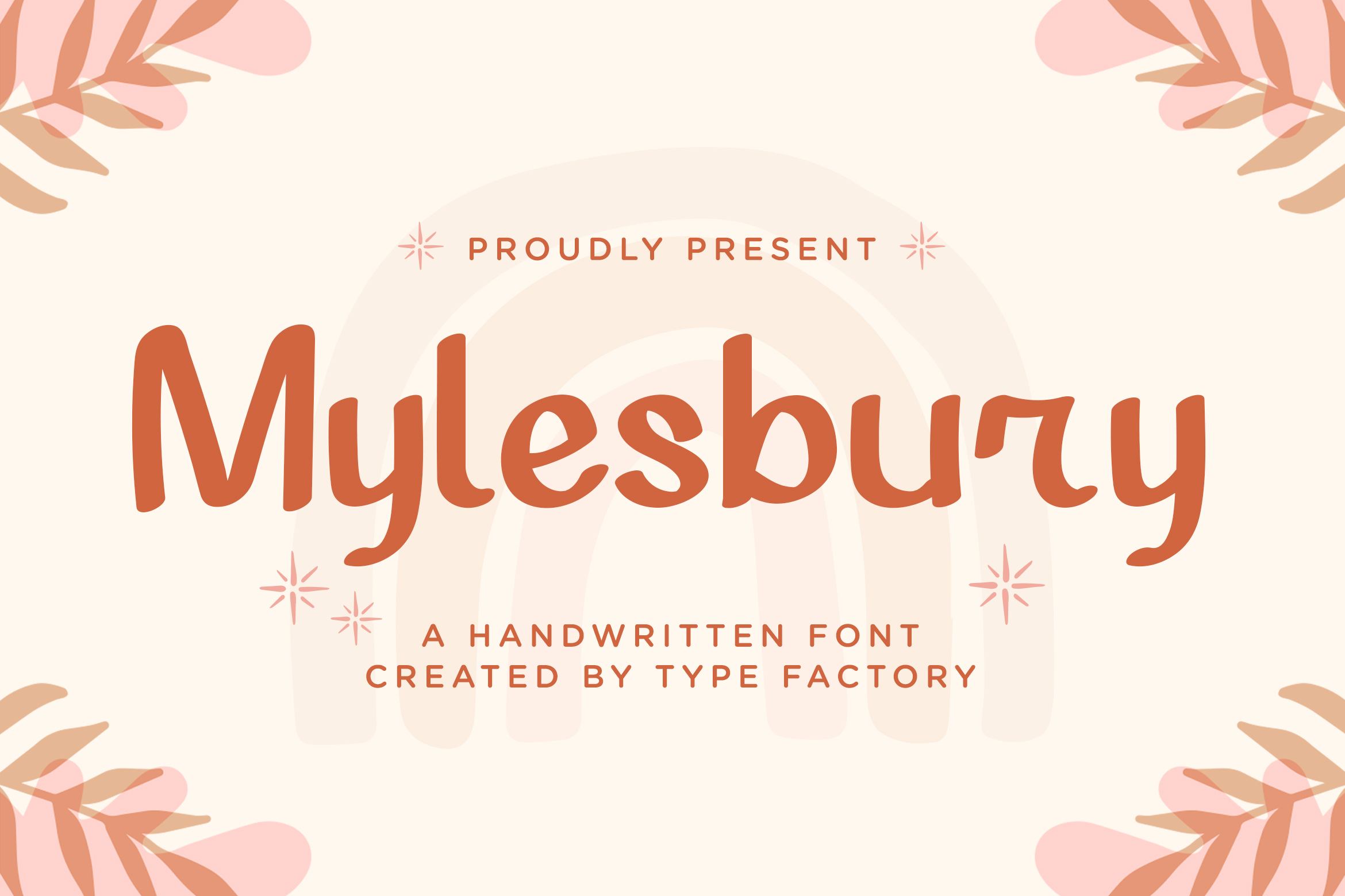 Mylesbury - A Handwritten Font | Typefactory.co