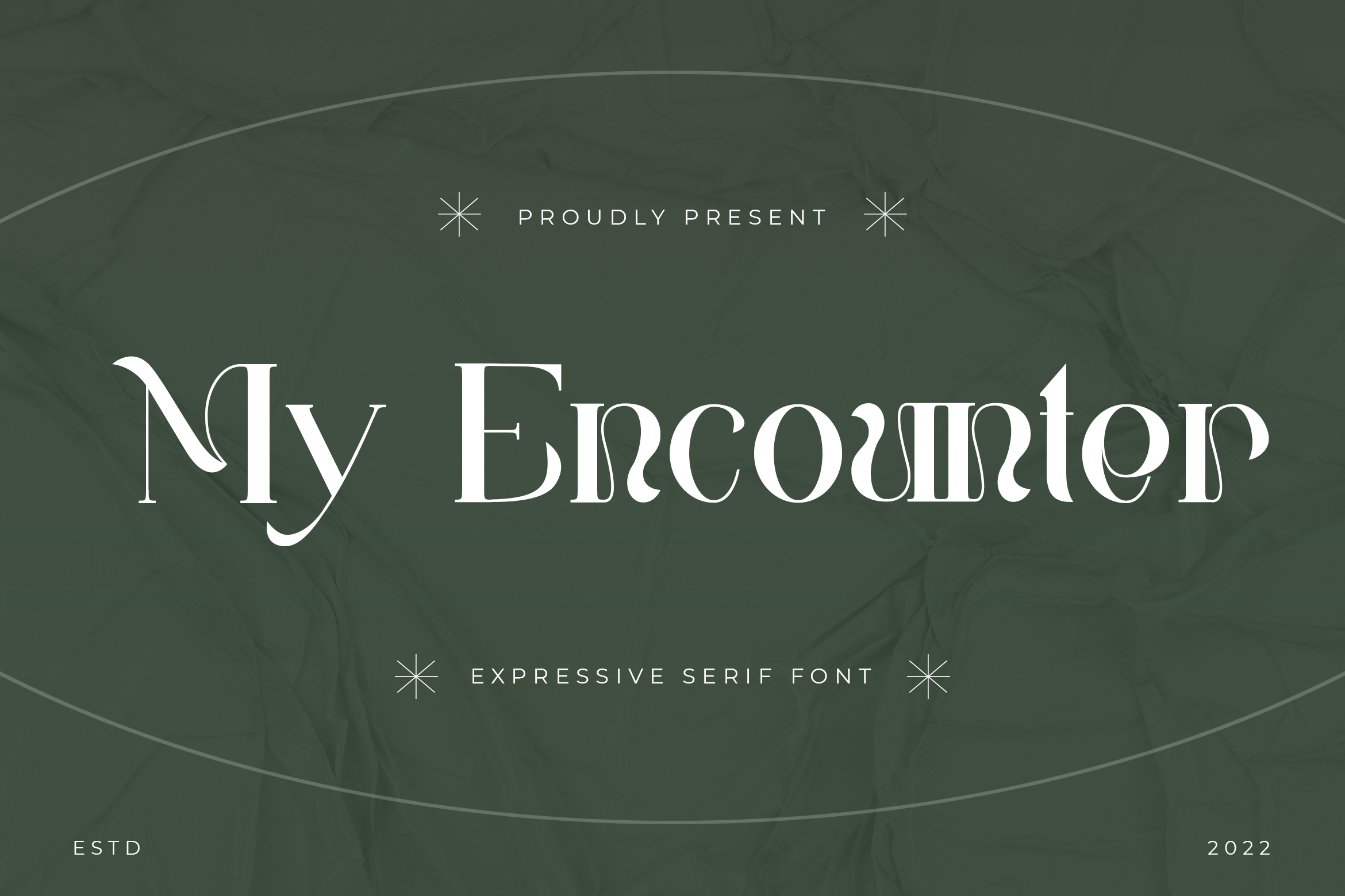 My Encounter - Expressive Serif Typeface | Typefactory.co