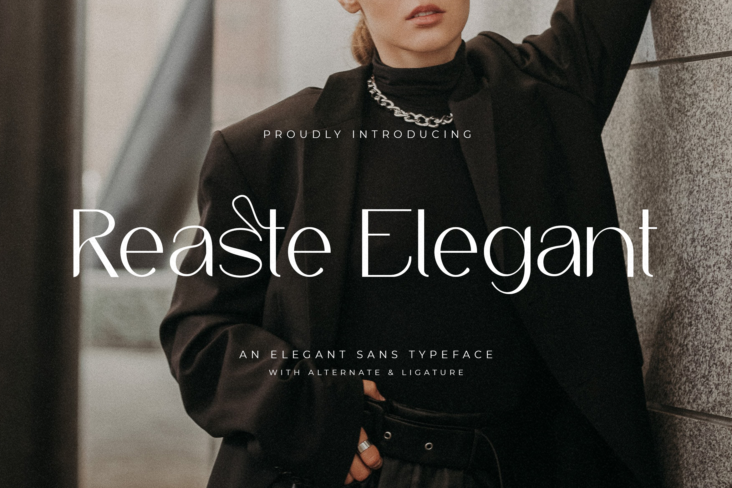 Reaste Elegant - Elegant Sans Typeface | Typefactory.co