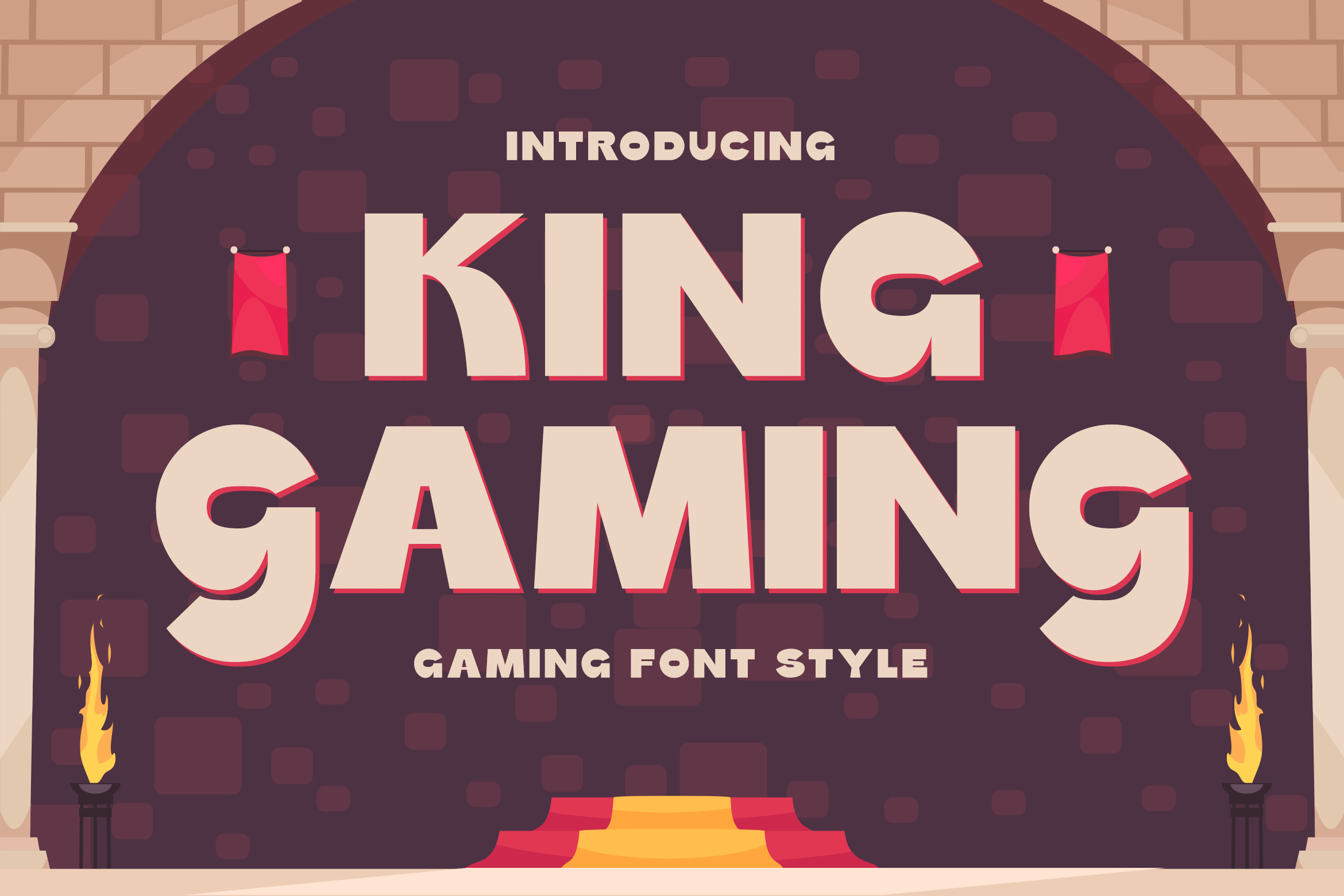 King Gaming - Gaming Font Style | Typefactory.co