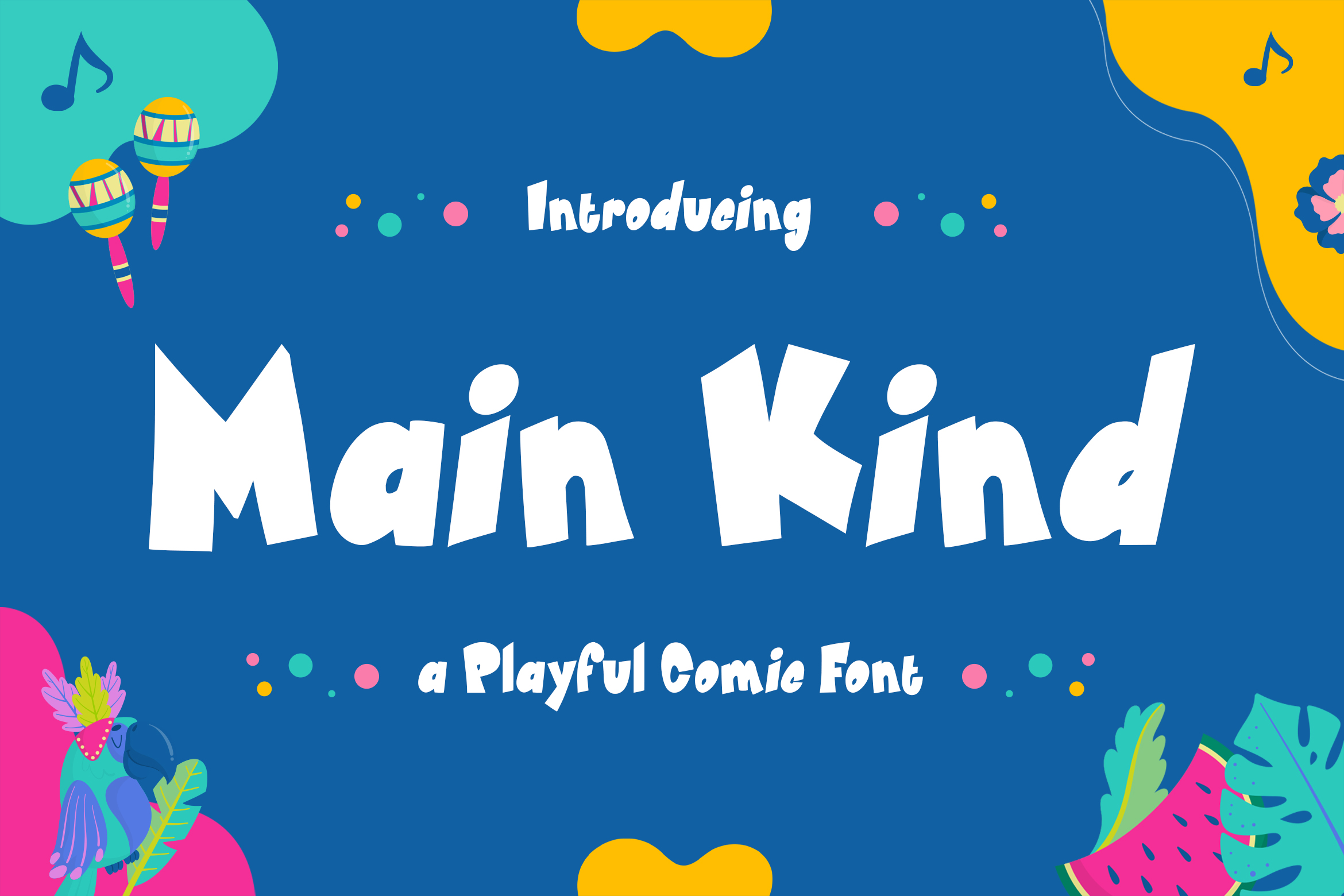 Main Kind - A Playful Comic Font | Typefactory.co