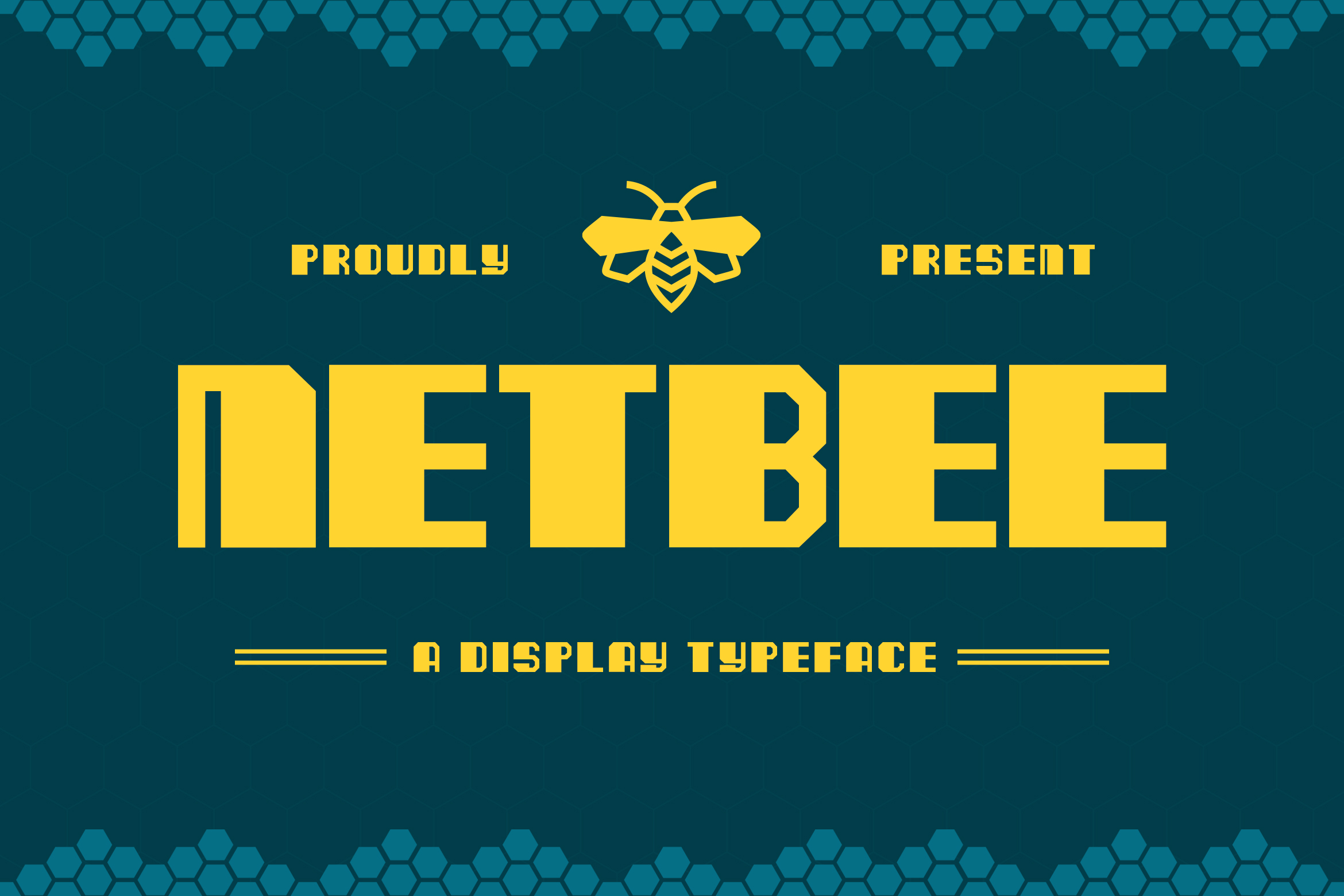 Netbee - A Display Typeface | Typefactory.co
