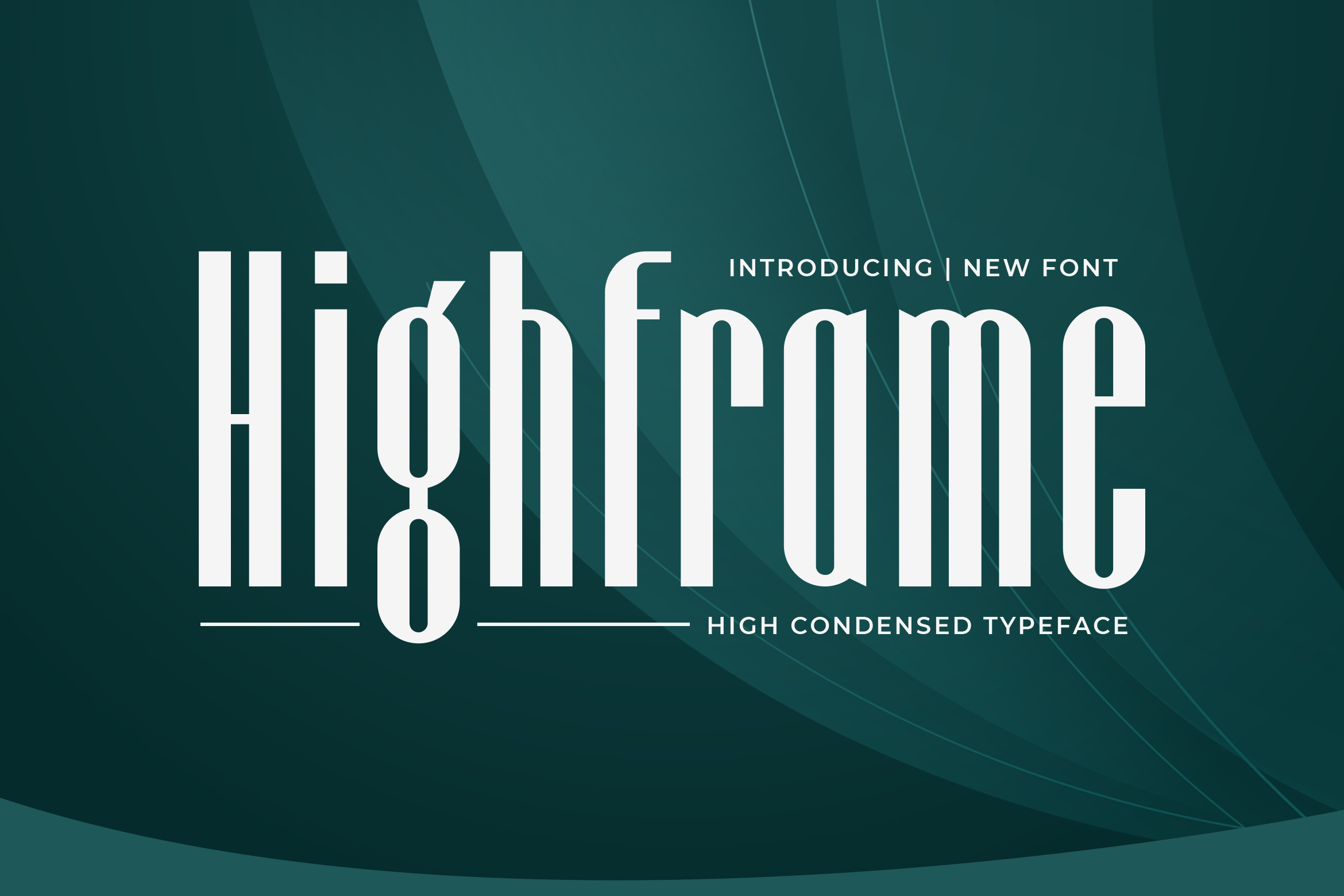 Highframe - High Condensed Font | Typefactory.co