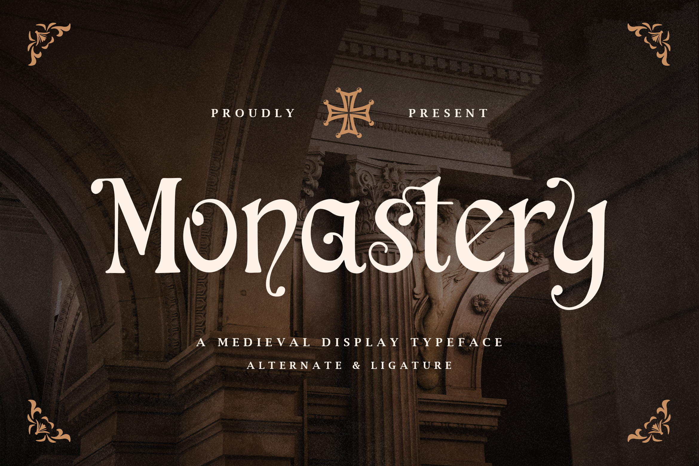 Monastery - A Medieval Display Typeface | Typefactory.co