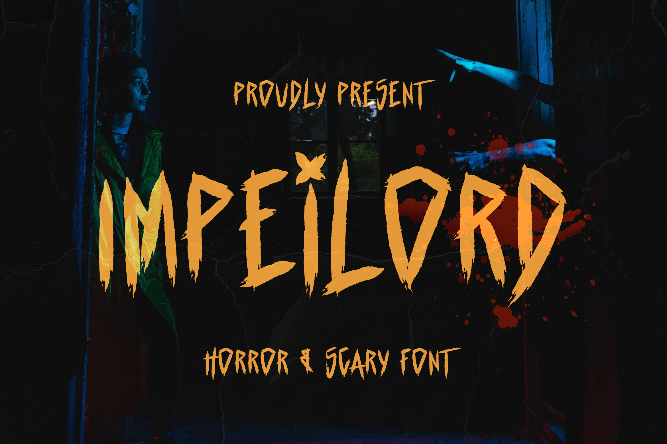 Impeilord - Horror and Scary Font | Typefactory.co