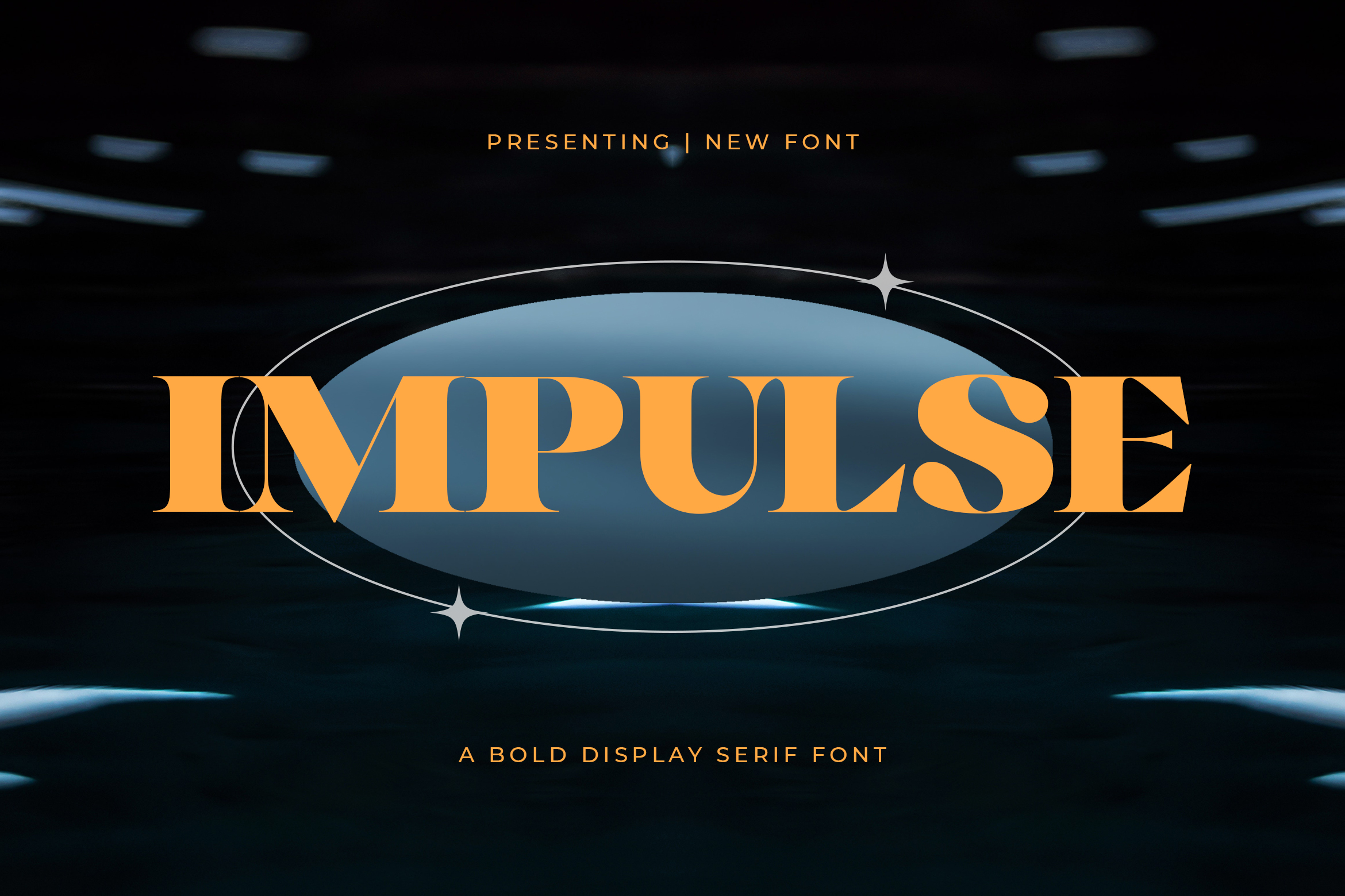 Impulse - A Bold Display Serif Font | Typefactory.co