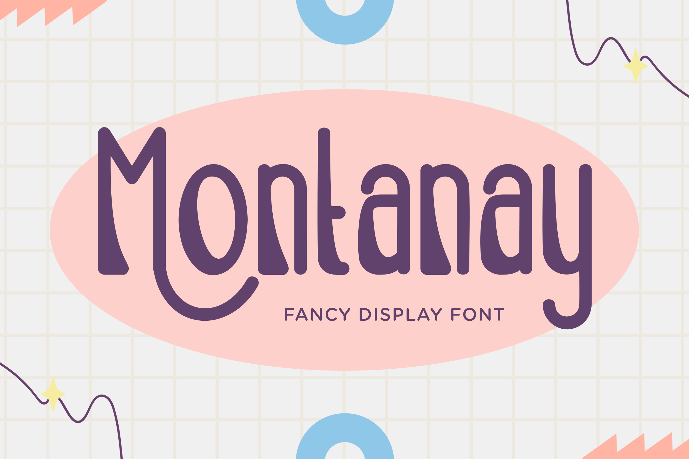 Montanay - Fancy Display Font | Typefactory.co