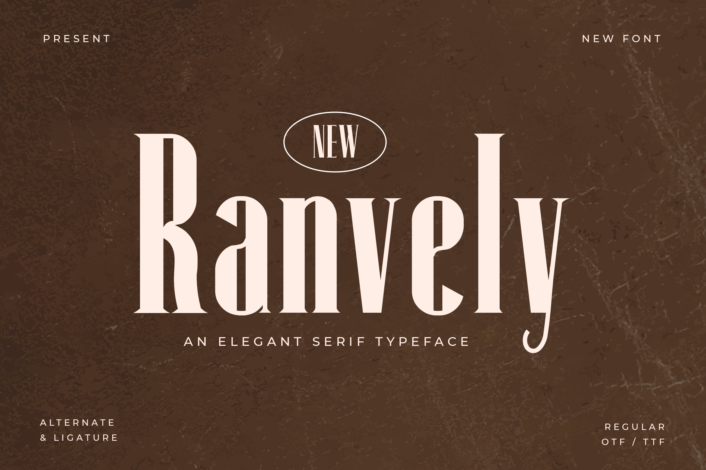 Ranvely - An Elegant Serif Typeface | Typefactory.co