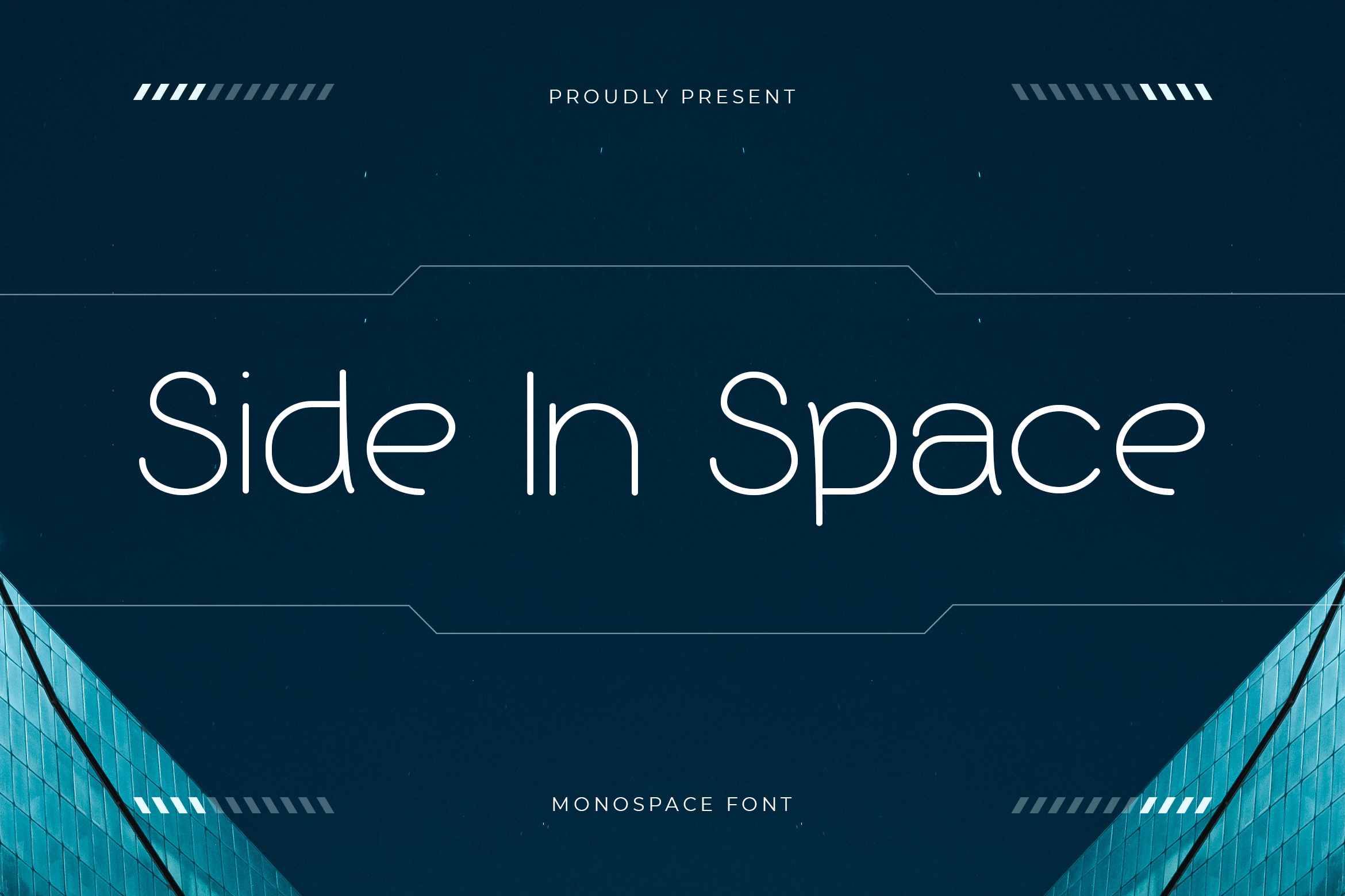 Side In Space - Monospace Font | Typefactory.co