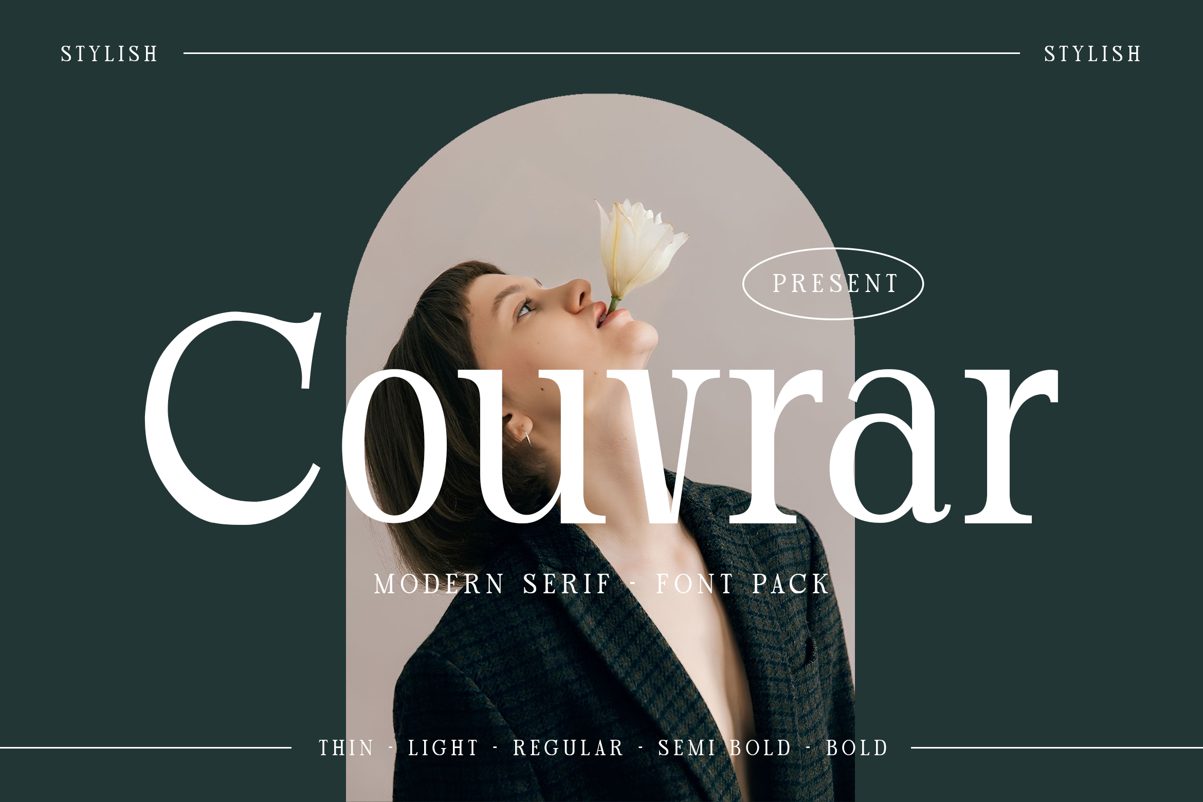 Couvrar - Modern Serif Font Pack | Typefactory.co