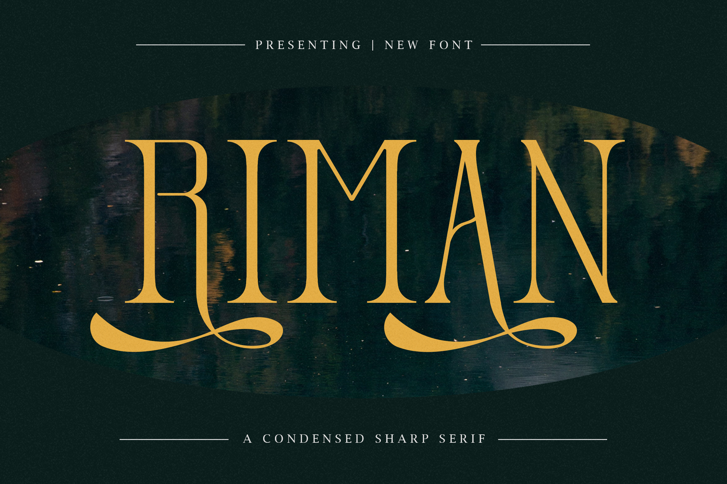 Riman - Condensed Sharp Serif | Typefactory.co