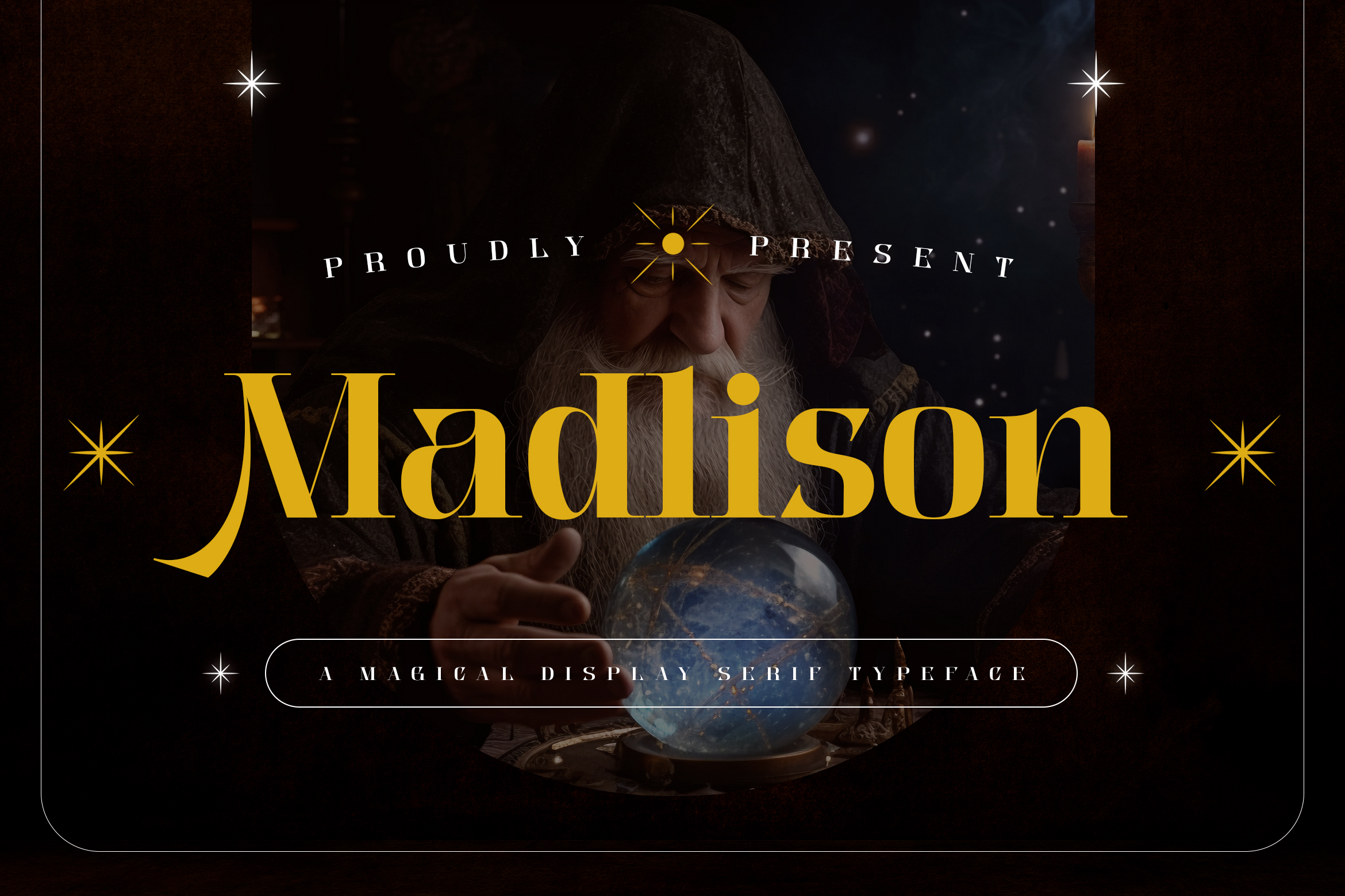 Madlison - Magical Serif Typeface | Typefactory.co