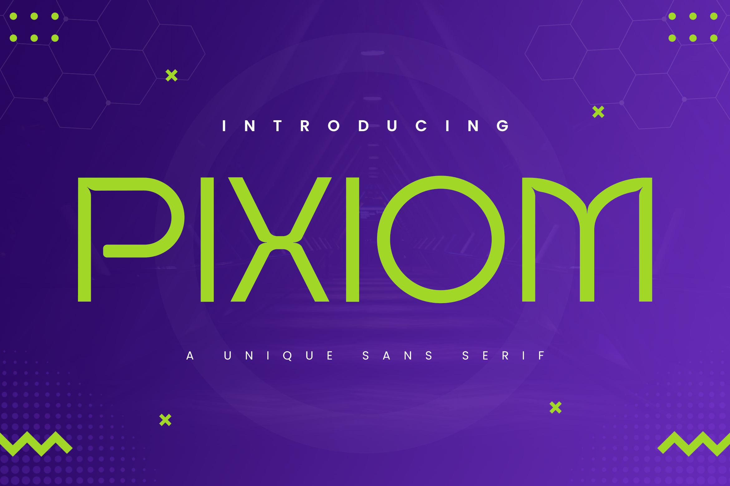 Pixiom - Unique Sans Serif | Typefactory.co