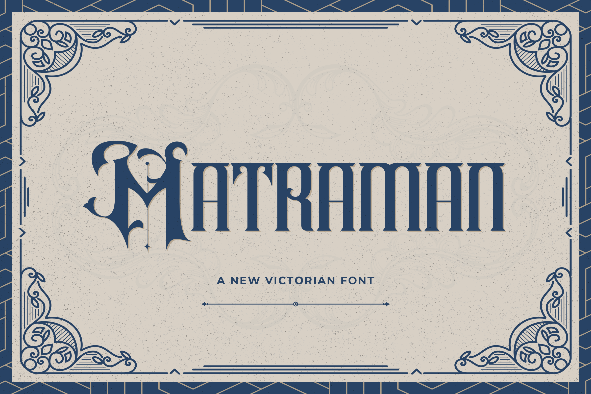 Victorian Font - Matraman | Typefactory.co